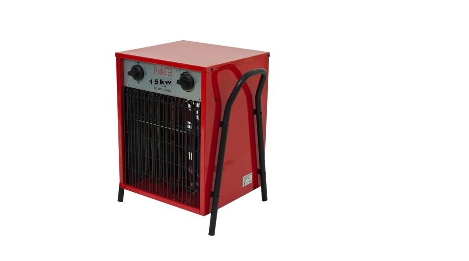 INDUSTRIAL FAN HEATER ELECTRIC 415V 15KW - Heataustralia